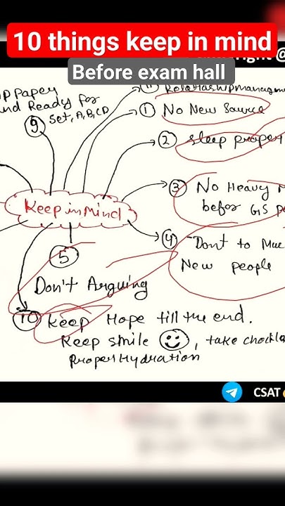 10 things keep in mind before Prelims #upscmotivation #shorts #prelims2024 - YouTube