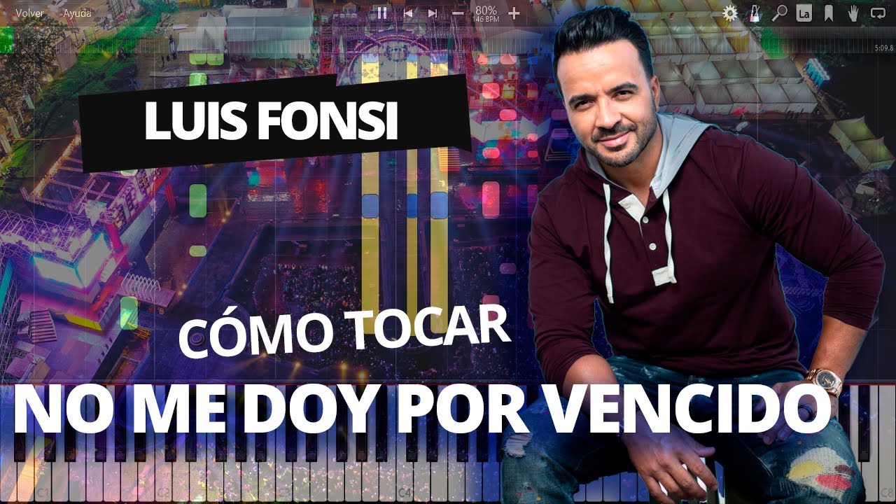 Cómo tocar No me doy por vencido Luis Fonsi - Tutorial - YouTube