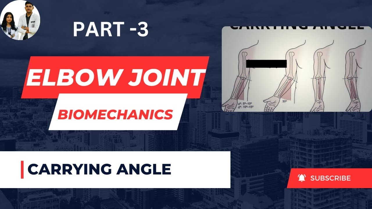 Carrying Angle Elbow joint biomechanics lICarrying Angle of Elbow joint ...