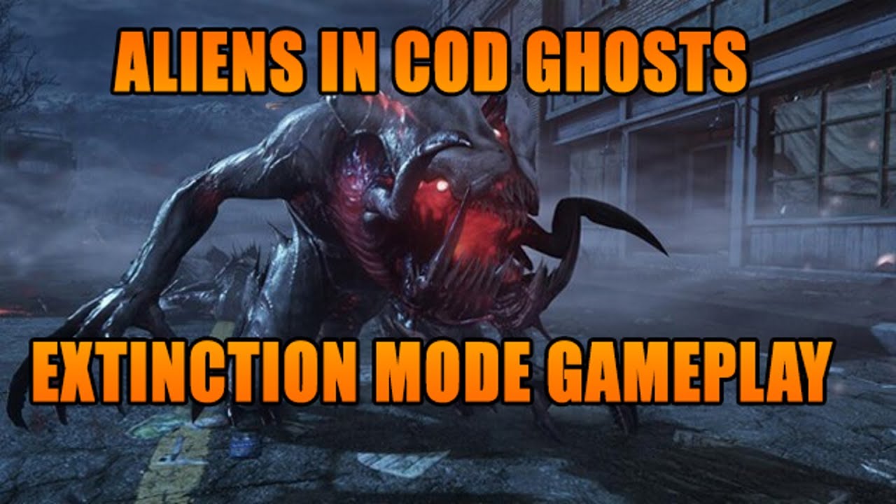 Cod: Ghosts Extinction Mode Gameplay! ALIENS BABY!! - YouTube