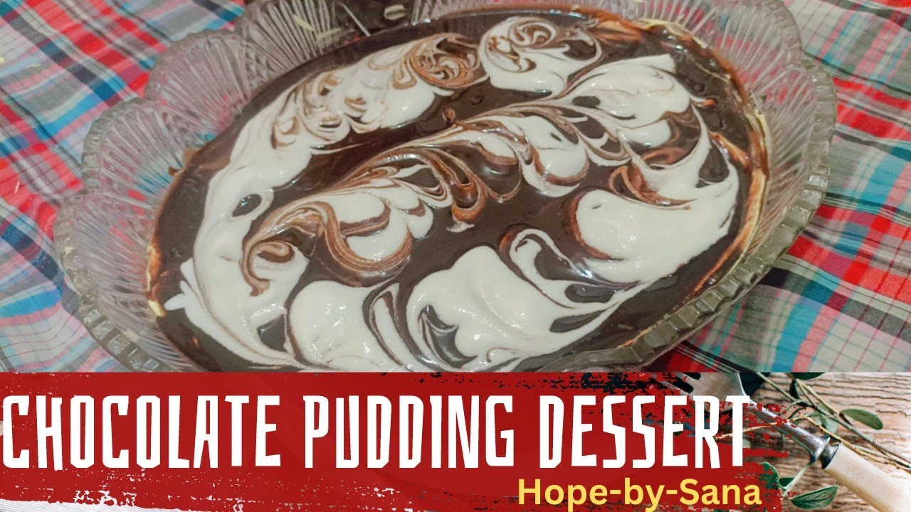 chocolate pudding dessert|10 Minutes Cold Dessert|No Baking,Cooking and ...