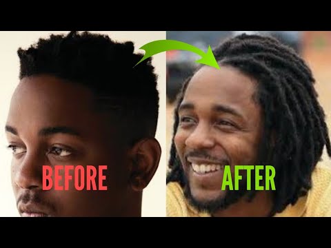 THE EVOLUTION OF KENDRICK LAMAR' FREEFORM DREADLOCKS - YouTube