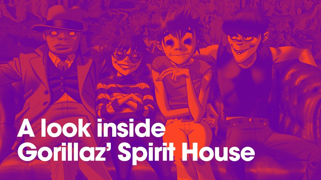 Here's what inside the Gorillaz Spirit Houses - YouTube