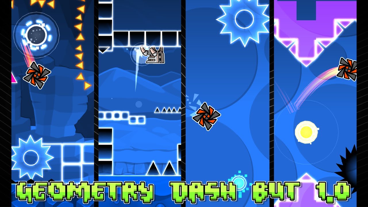Geometry Dash Layout mode - YouTube