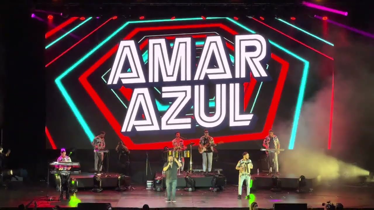 Amar Azul - Mix Grandes Exitos Parte 1 / Gran Arena Monticello / 19 Feb ...