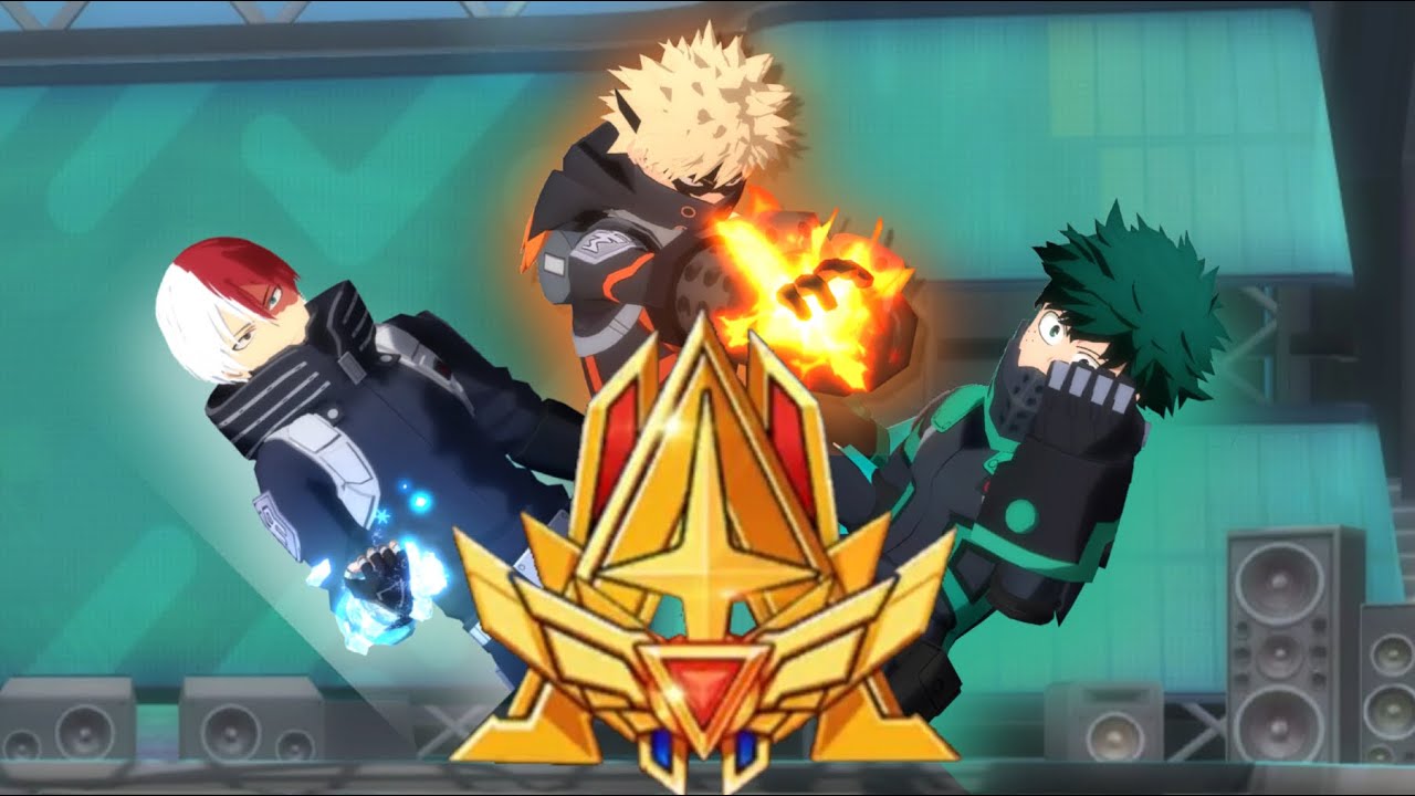 WHM TEAM in GREATEST HERO RANKING ! PVP GAMEPLAY my hero academia the ...