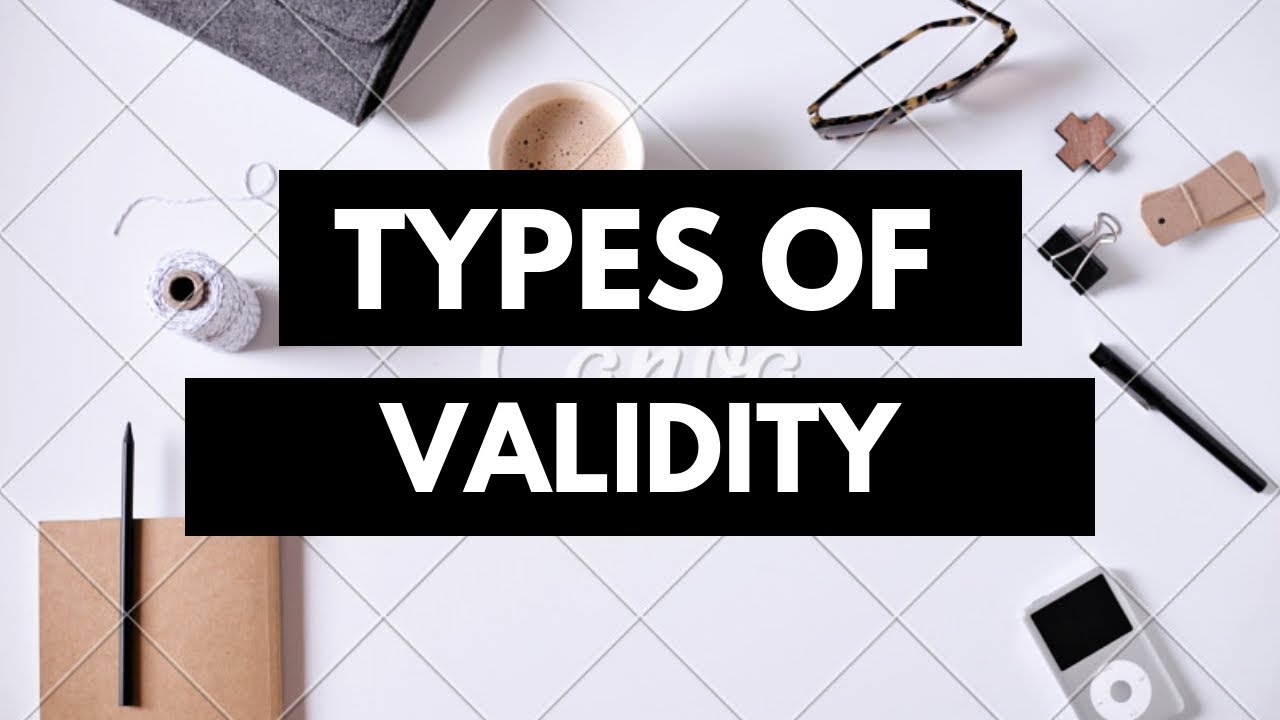 Types Of Validity In Urdu Hindi YouTube