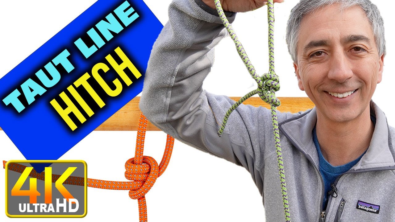 How to Tie Taut Line Hitch When and Where to Use (4k UHD) - YouTube