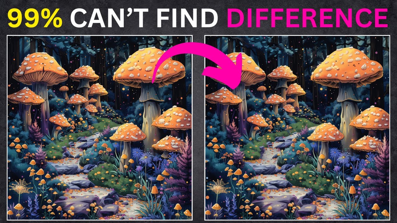 Find The Difference Puzzle Game Next Level: Enchanted Forest Riddles pt ...