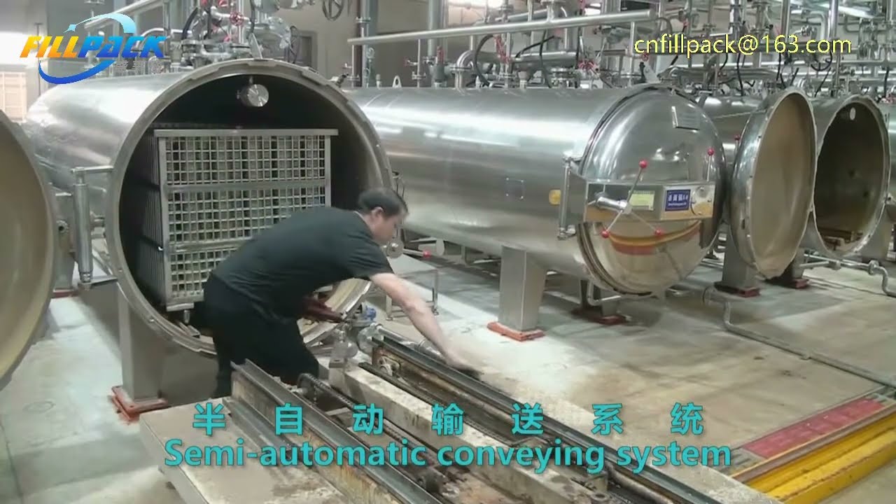 Tuna canning equipment/Tuna packing machine - YouTube