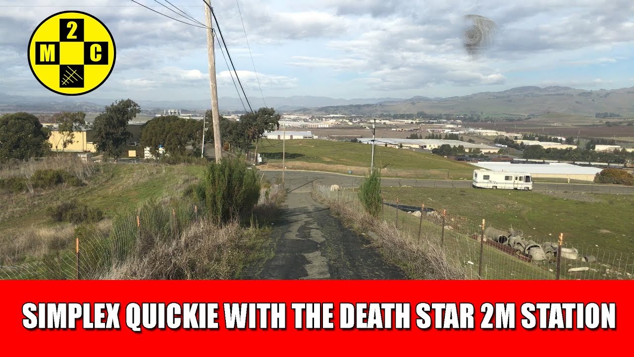 2 meter simplex with theDEATH STAR 2 METER STATION - YouTube