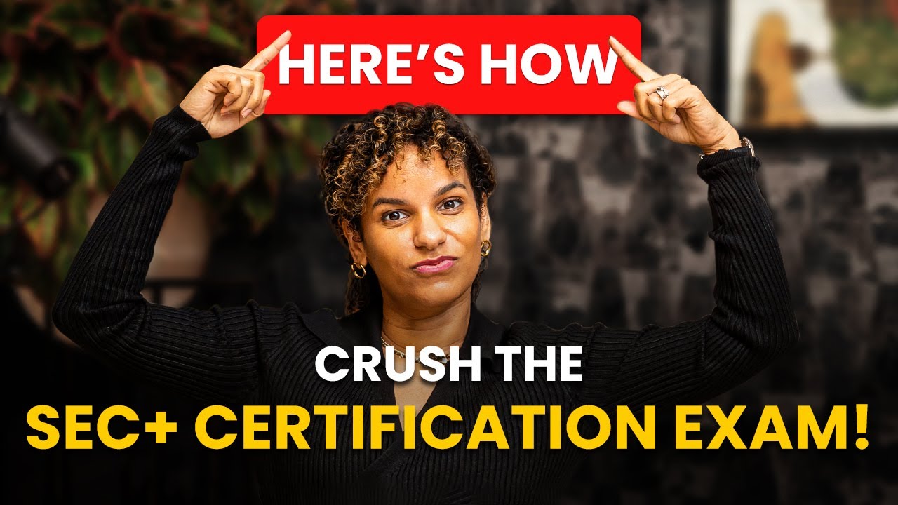 How to get your Sec+ Certification - YouTube