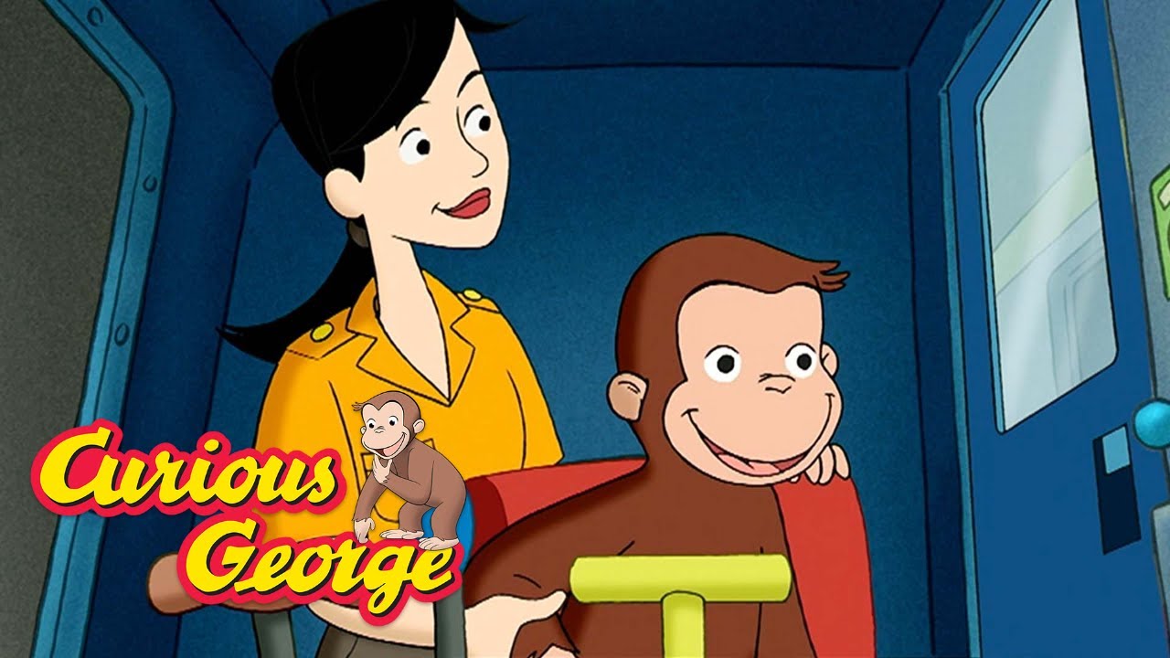 Curious George 🚞 George drives a train 🚞 Kids Cartoon 🐵 Kids Movies 🐵 ...