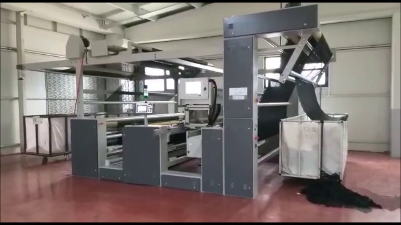 Lace curtains: laser cutting machine for curtains borders - YouTube