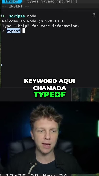 Descubra o Mistério do typeof em JavaScript - YouTube