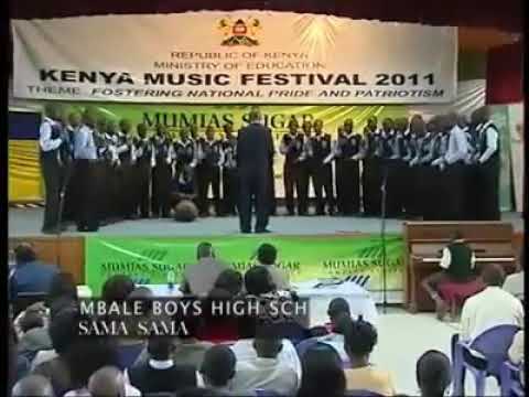 Mbale boys high school perfoming samasama - YouTube