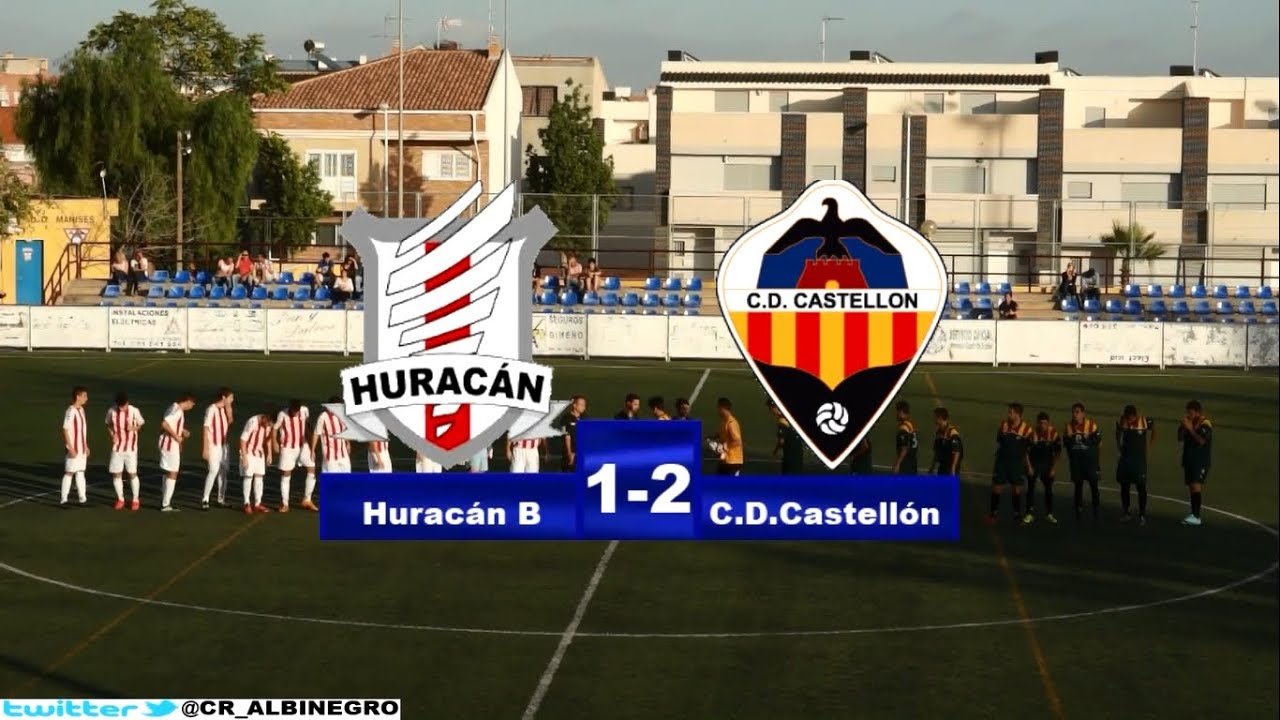 Resumen: HURACÁN VALENCIA B 1-2 C.D.CASTELLÓN Juvenil A (26/10/14 ...