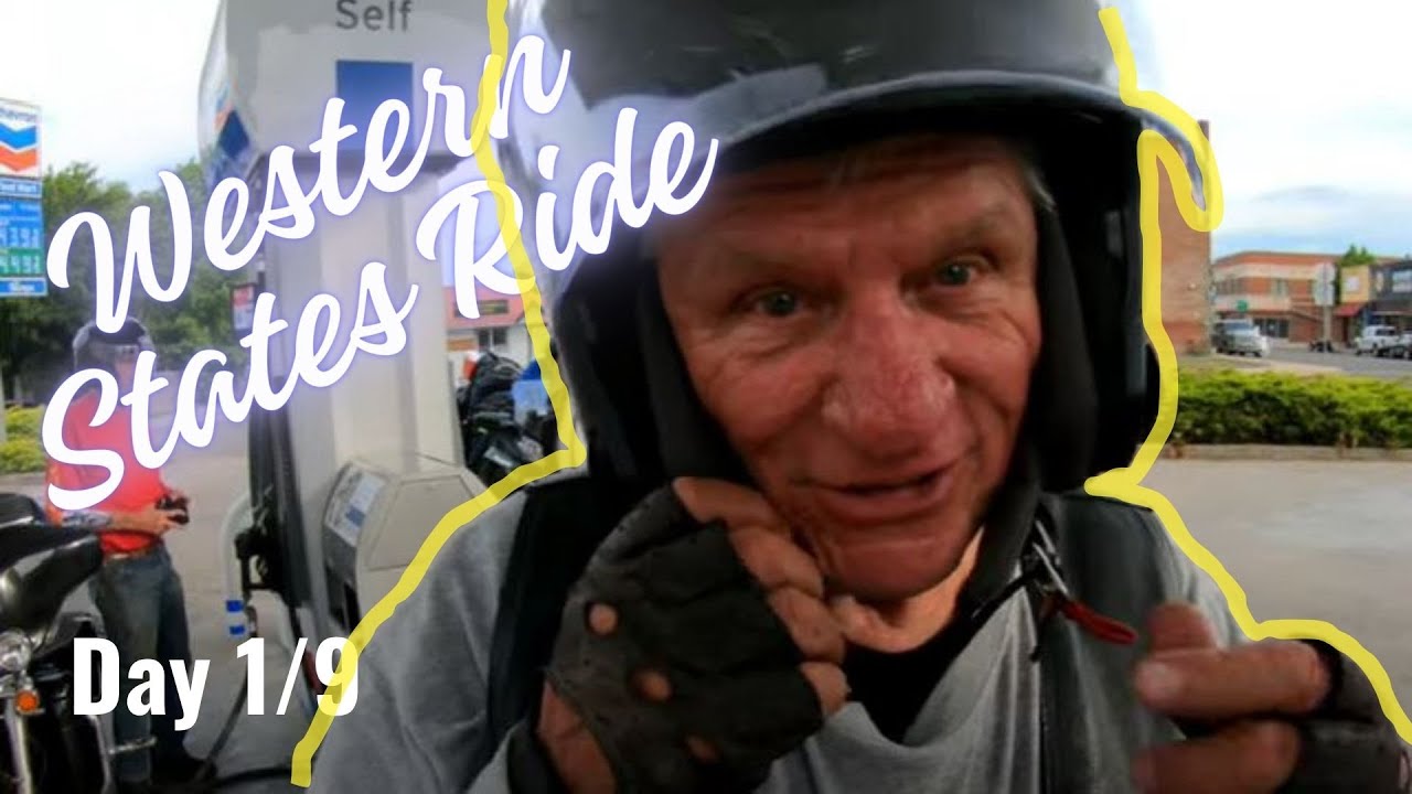 Day 1/9 - Western States Bike Ride (I tightened it before we left ...