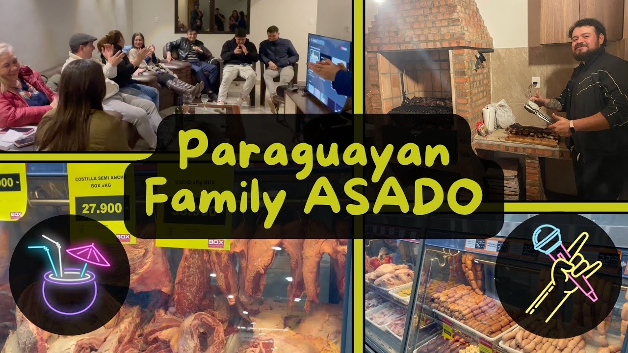 Paraguayan Family Asado (BBQ) - First I've Ever Hosted: Shopping, Costs ...