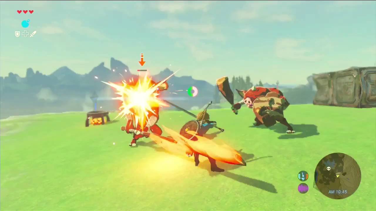 Weapons - The Legend of Zelda: Breath of the Wild - YouTube