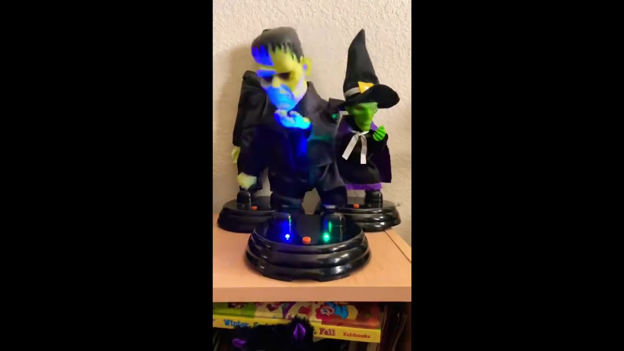 Gemmy 2011 In My Head Grave Raver Frankenstein HQ Audio - YouTube