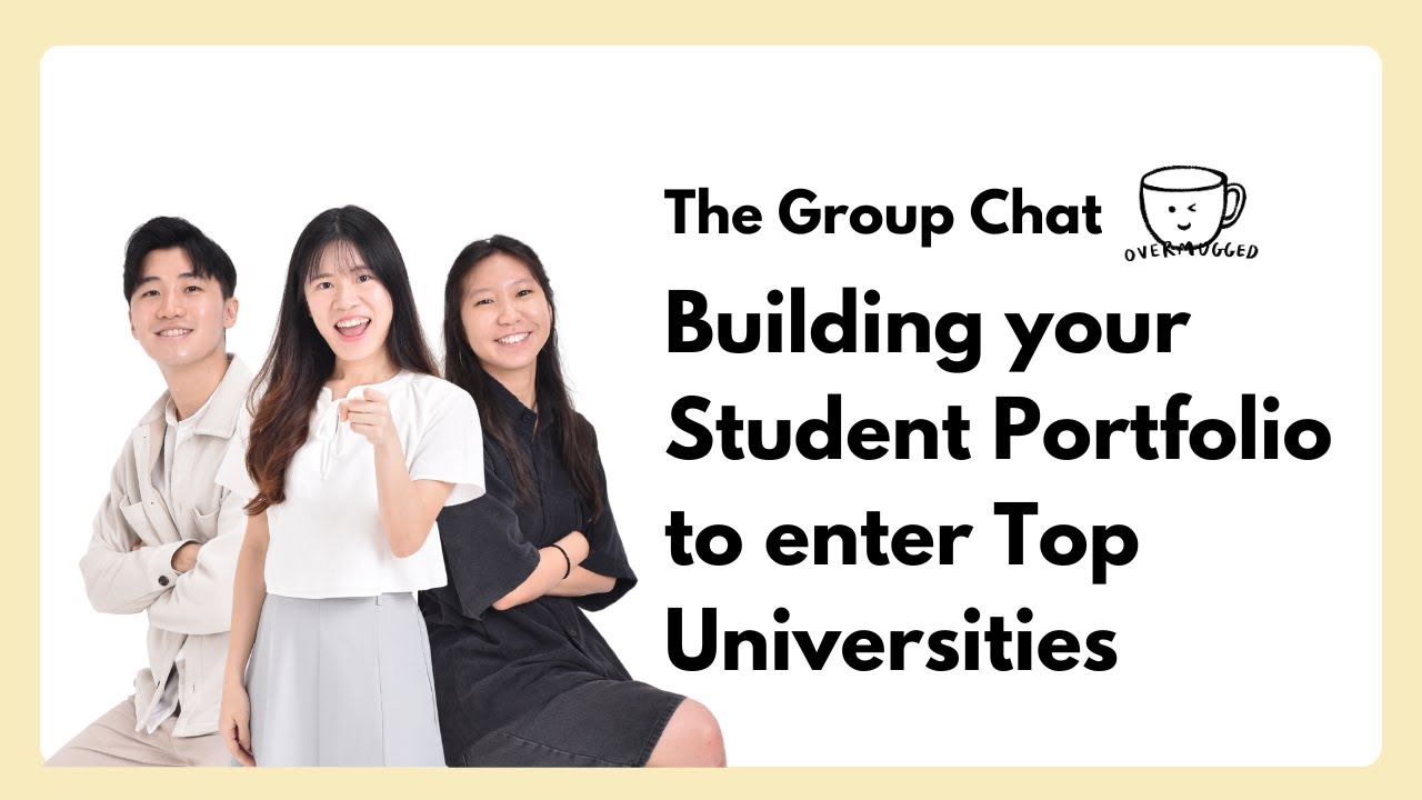 Building your Student Portfolio to enter Top Universities - YouTube