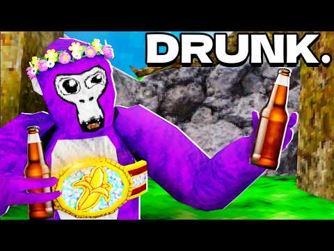 I Beat Gorilla Tag While DRUNK...