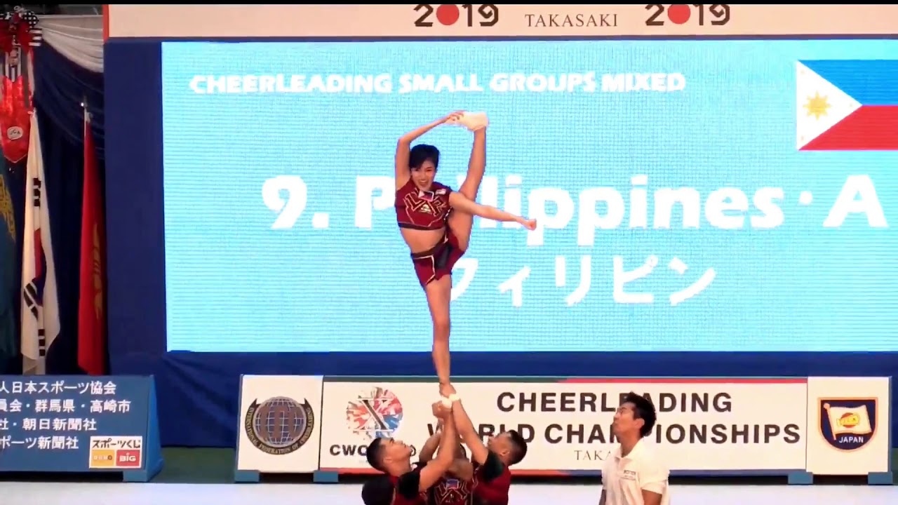 (DAY 2) Team Philippines A Small Groups Mixed Cheerleading World ...