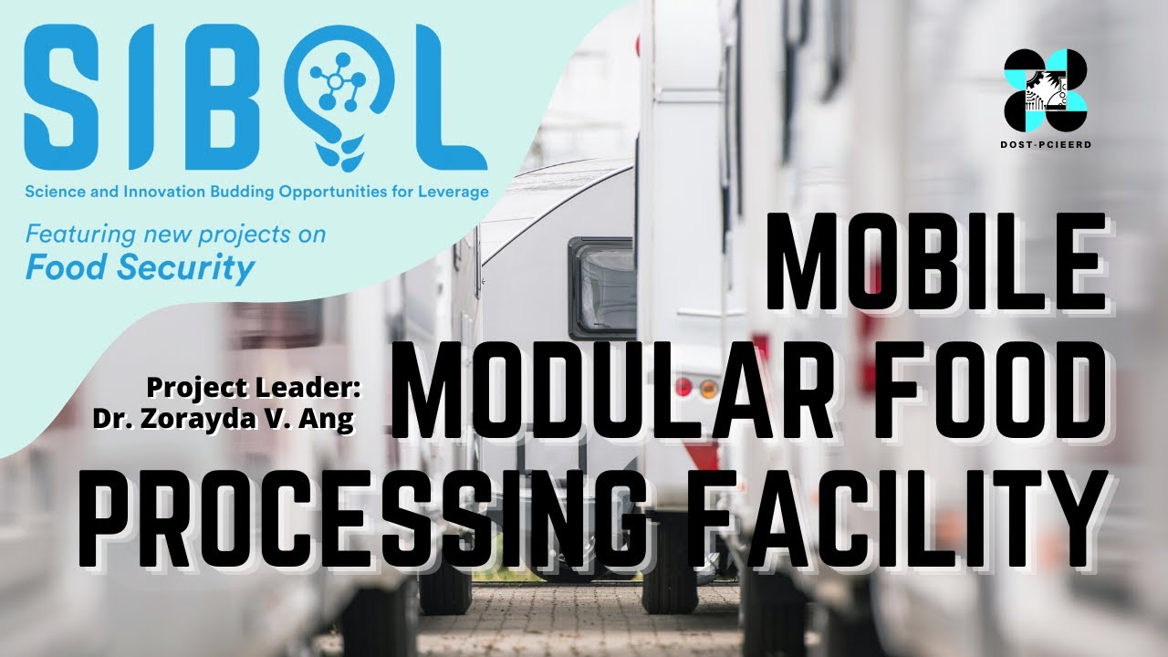 Development of Mobile Modular Food Processing Facility (MMFPF) - YouTube