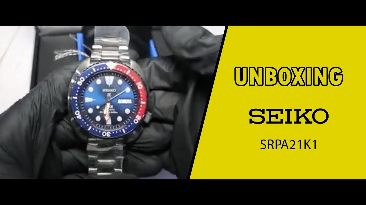 JAM TANGAN SEIKO SRPA21K1 UNBOXING - GROSIRJAMTANGAN.COM - YouTube
