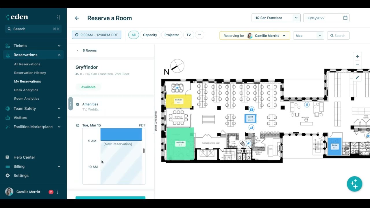 Eden Room Scheduling Software | Product Overview - YouTube