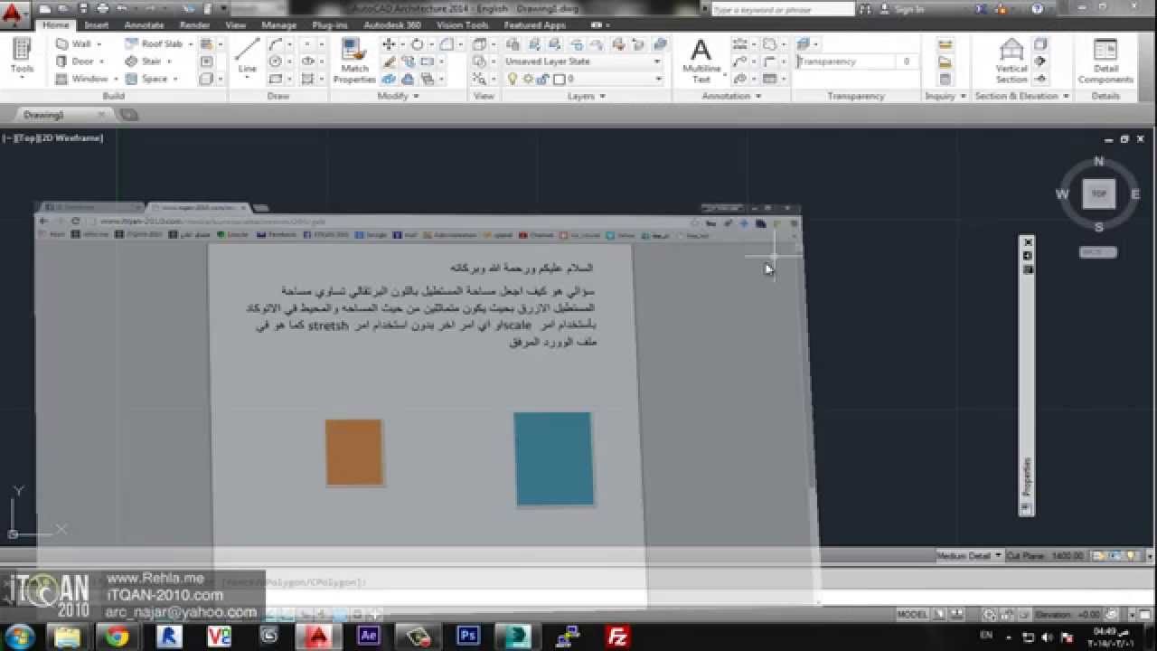scaling using reference and block technique in autocad - YouTube