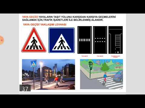 trafikdersi-10 tehlike uyarı işaretleri