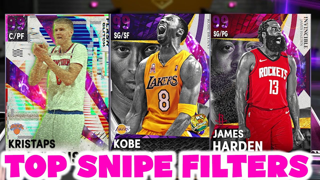 TOP SNIPE FILTERS IN NBA 2K21 MY TEAM! INSANE SECRET FILTERS! - YouTube