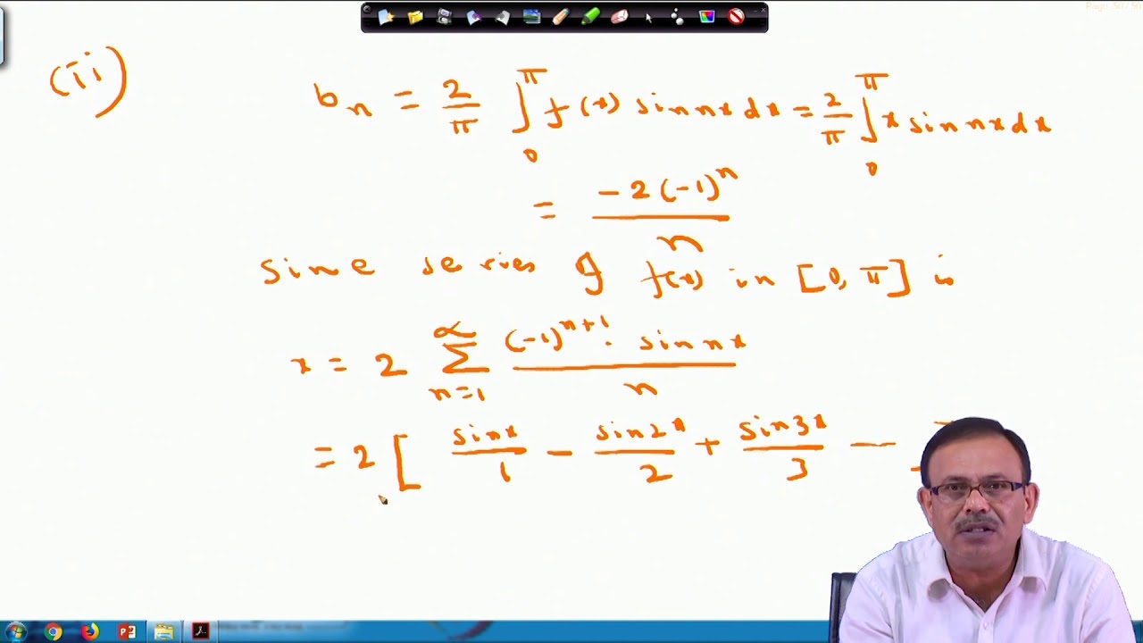 Half Range Fourier Series - YouTube