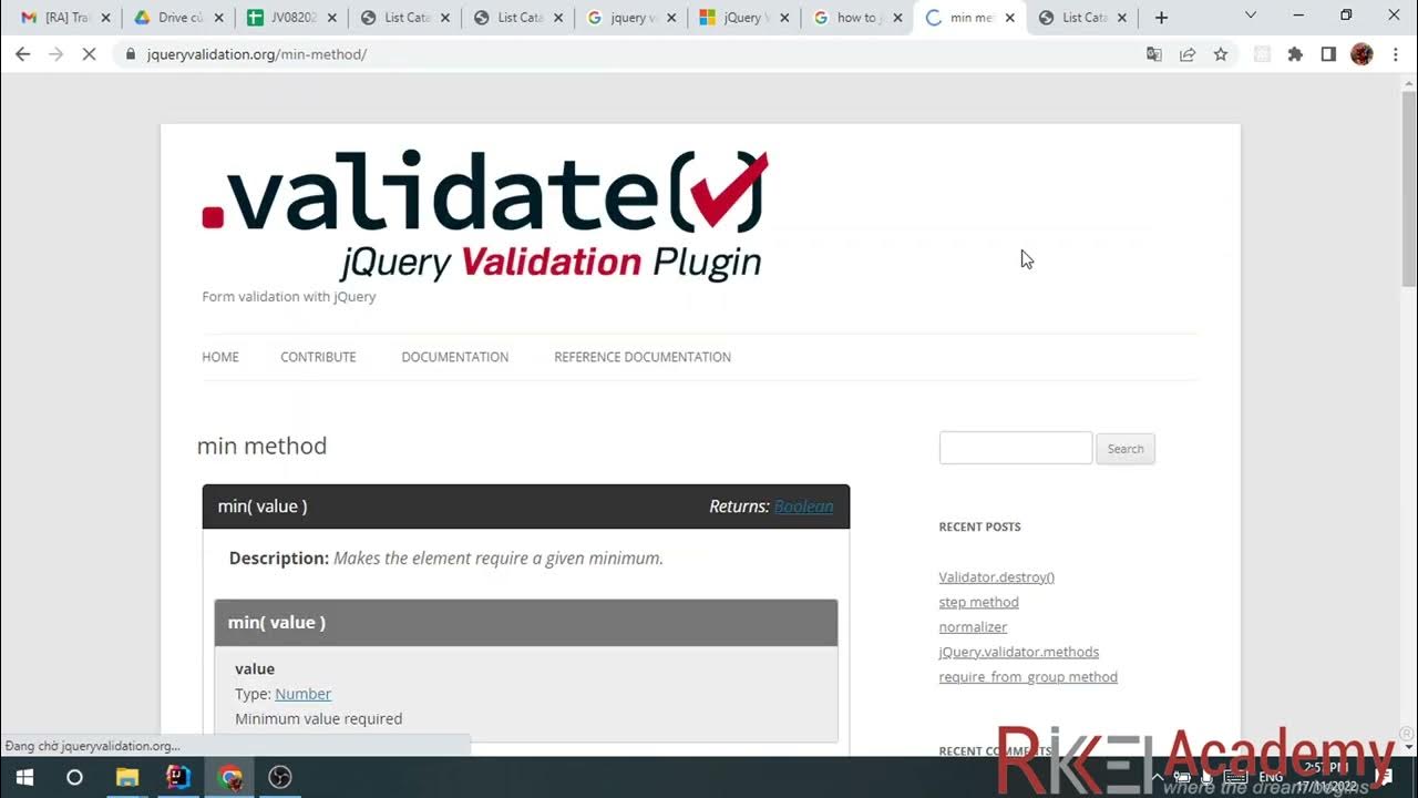 Rikkei Academy - Java - Module 03 - JSP-Servlet: Valiadate Client, Server - YouTube