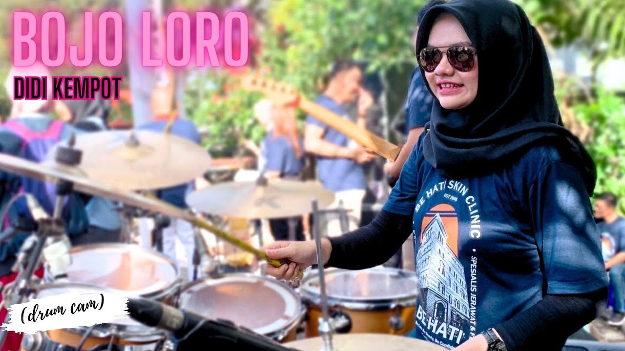Rasanya ngiringin "Happy Asmara" Lagu Bojo Loro - Didi Kempot (Drum Cam ...