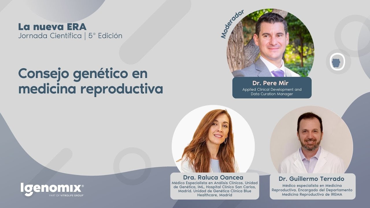 La nueva ERA Consejo genético en medicina reproductiva - YouTube