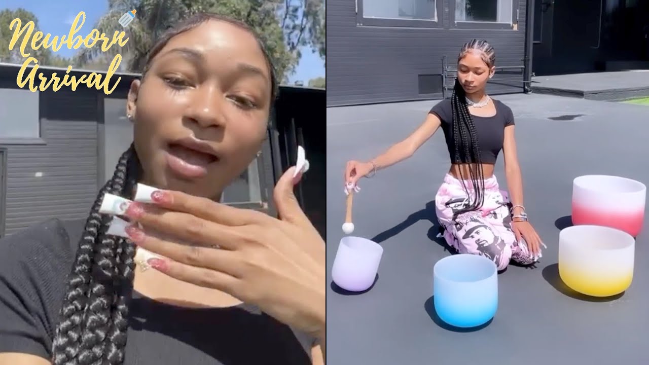 That Girl Lay Lay Shows Off Her $200 Nail Set While Manifesting! 💅🏾 ...