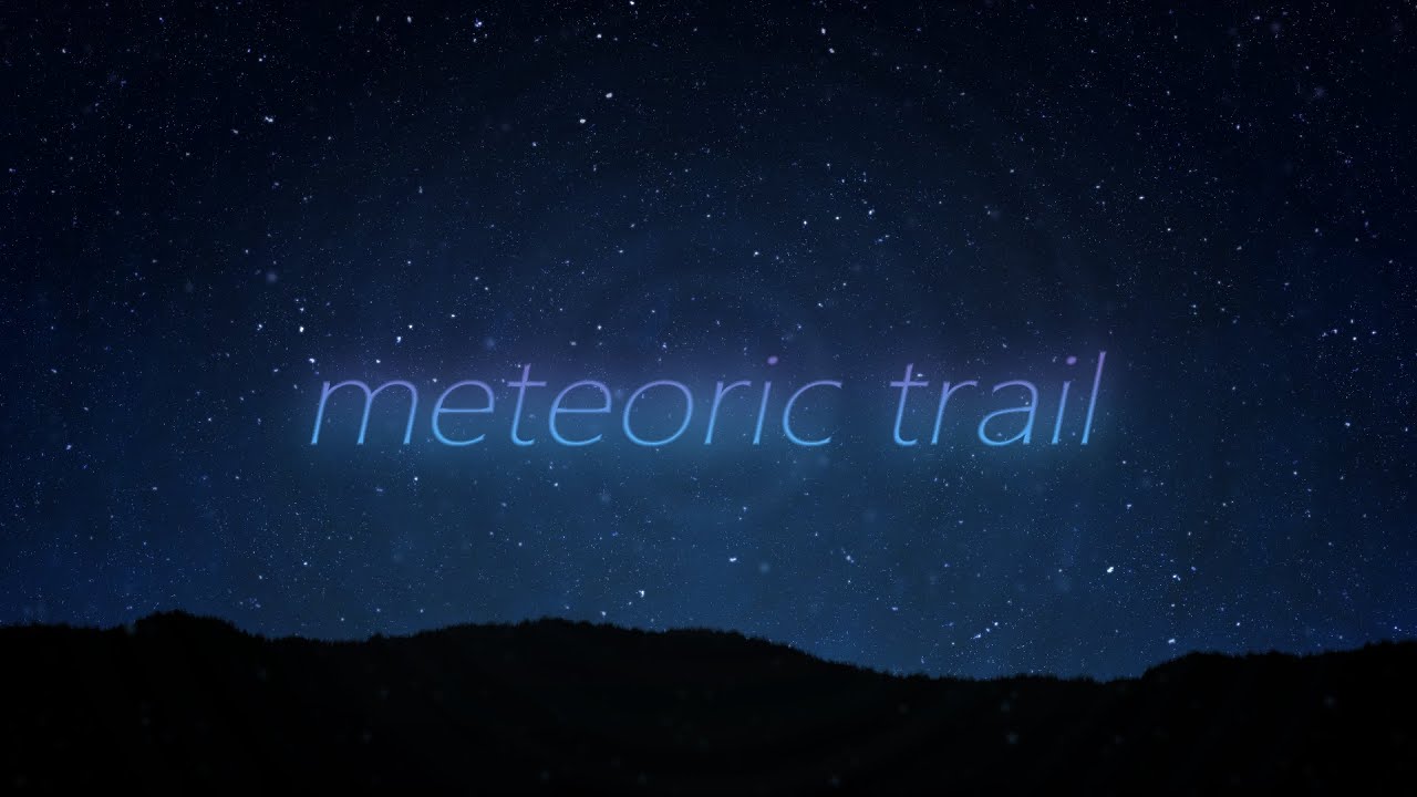 meteoric trail / K.key 【オリジナル曲】 - YouTube