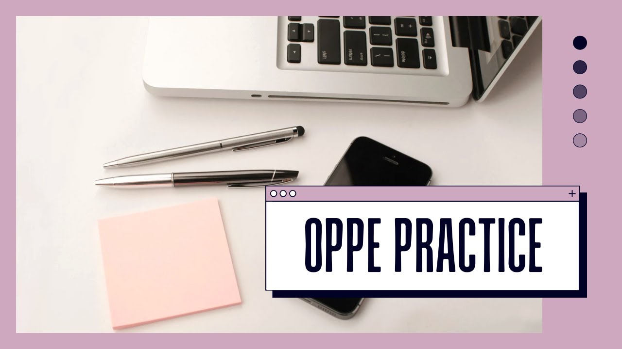 OPPE Practice Additional Questions Solutions - YouTube