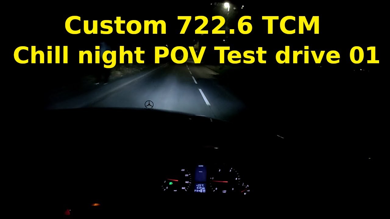 W203 C200 CDI POV test drive with custom 722.6 TCM! - YouTube