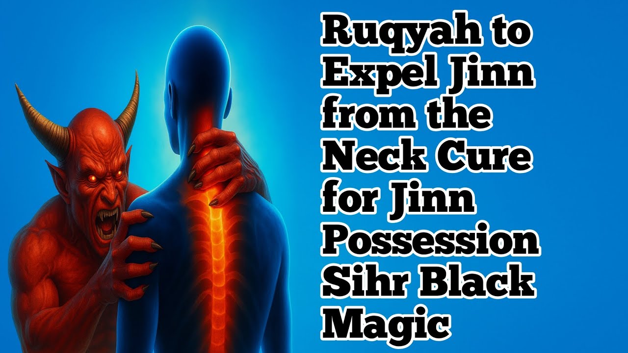 Ruqyah to Expel Jinn from the Neck Cure for Jinn Possession Sihr Black ...