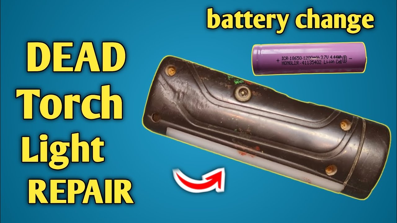 How To Repair Torch Light || Mini Torch Light Repair || China Torch ...