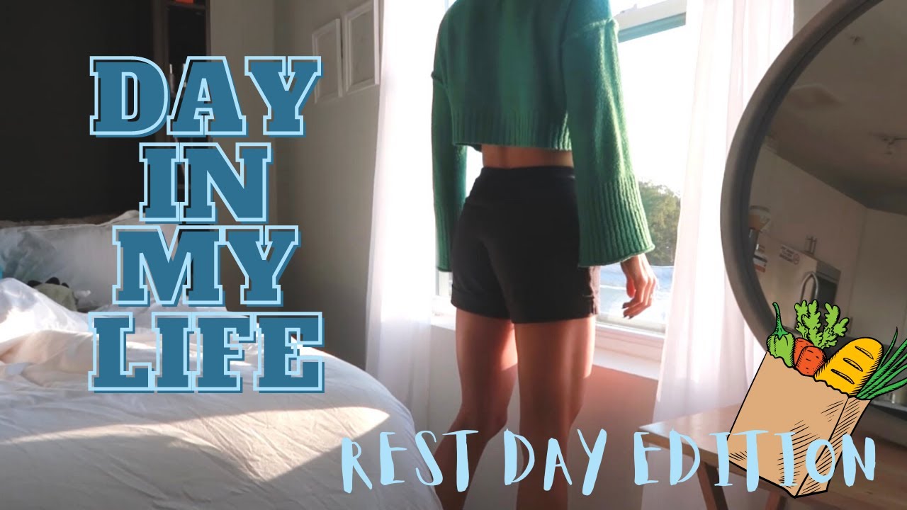 REST DAY VLOG | Grocery Haul, Meal Prep, Chores ♡ - YouTube