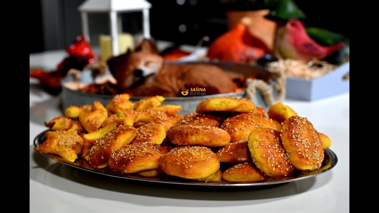 Pogačice od tikve i sira recept, može butternut ili hokkaido tikva ...