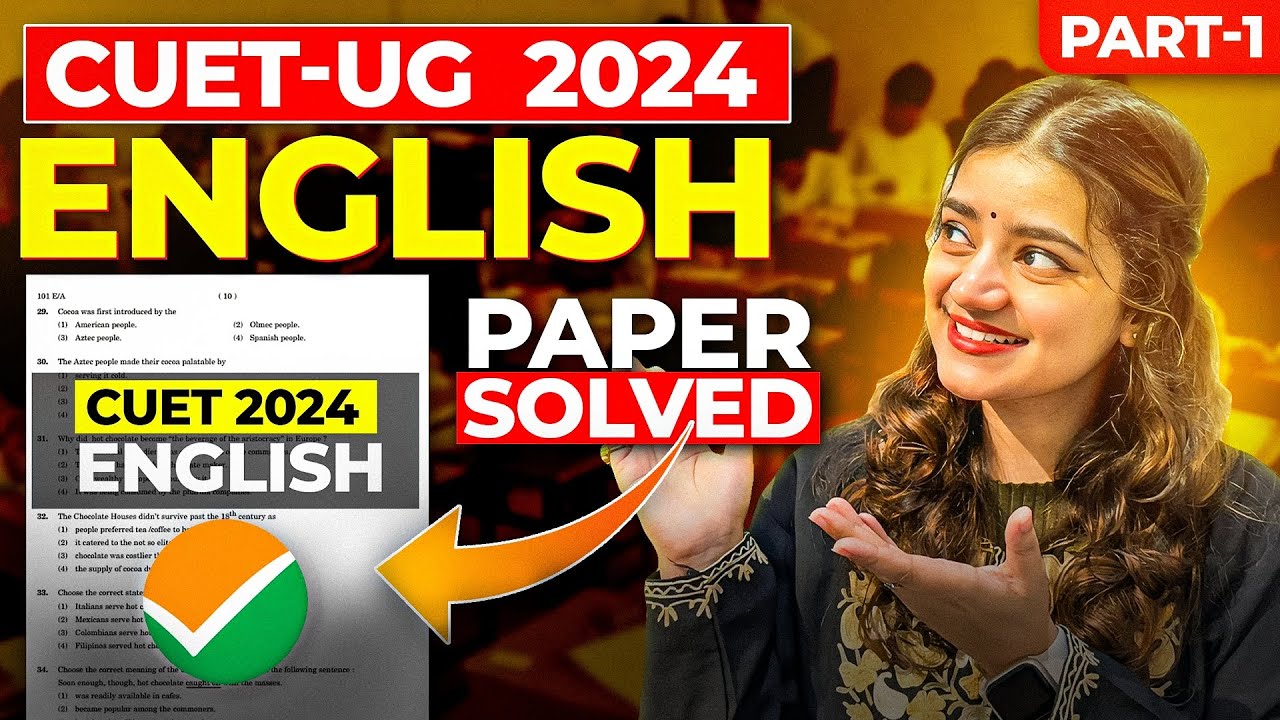 CUET UG 2025 English last year paper discussion with Answers #cuet # ...