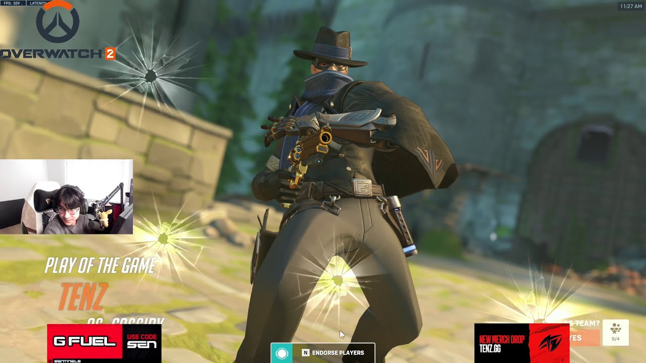 SEN "Play Of The Game" TenZ | Overwatch 2 - YouTube