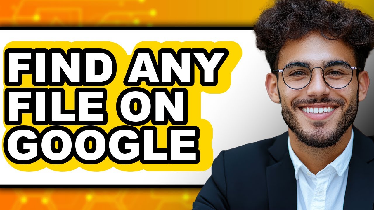 How to Find Any File on Google (easy Method) - YouTube