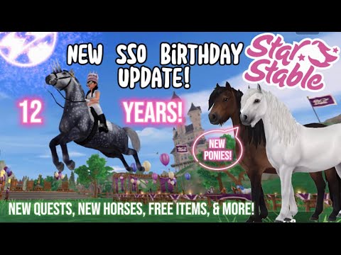 New Sso Update *SSO B-DAY & MORE* In Star Stable!😱 / Star Stable #sso # ...